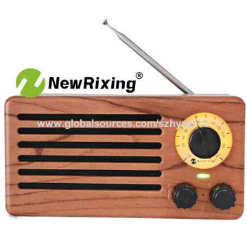 China NewRixing NR 3013 Retro FM Radio Wireless Bluetooth Speaker With