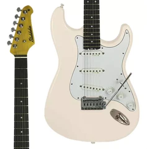 Guitarra Studebaker Sky Hawk Stratocaster Sss Vintage White