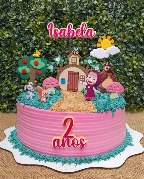 Bolo Masha E O Urso As 50 Ideias Mais Fofas Da Internet