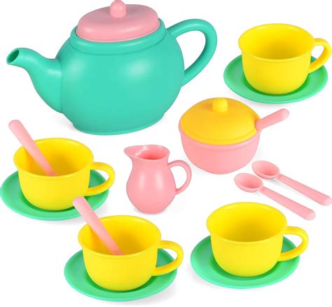 Amazon JOYIN Juego de 18 piezas para fiesta de té accesorios de
