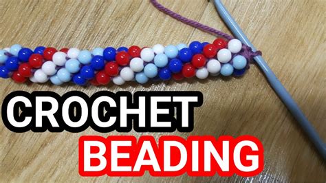 Bead Crochet Tutorial How To Make A Crochet Beaded Rope Crochet