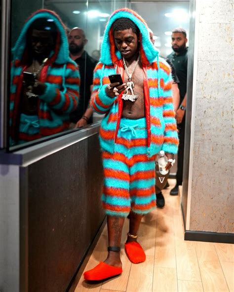 Kodak Black Outfit From September 16 2022 WHATS ON THE STAR