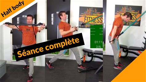 séance half body avec pack smartworkout prise de muscle athlétique