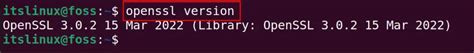 How To Install OpenSSL On Ubuntu 22 04 Its Linux FOSS