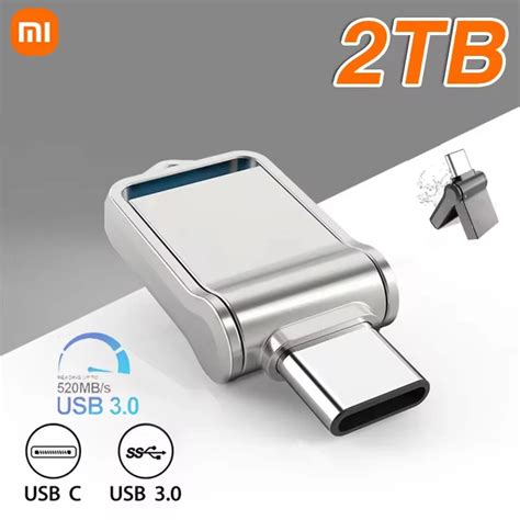 Xiaomi 2TB Metalowe Dyski Flash USB 3 0 Szybki Telefonu Komputera Kom