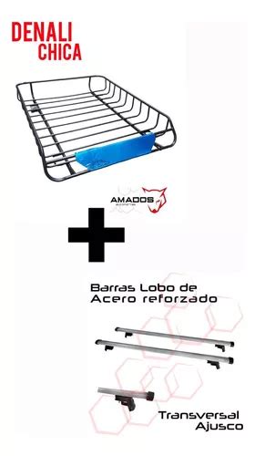 Kit Barras Transversales Canastilla Reforzada Porta Equipaj Meses