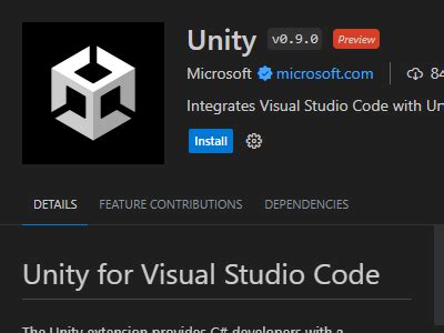 B Unity Visual Studio Code Unity Microsoft