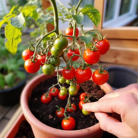 Como Plantar Tomate Cereja Em Vaso E Desfrutar De Snacks Saudáveis