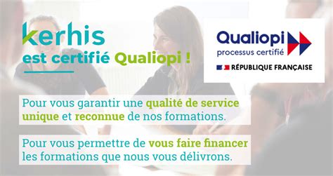 Kerhis Est Certifi Qualiopi Kerhis