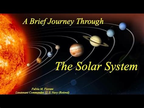A Brief Journey Through The Solar System YouTube