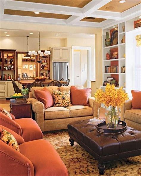 Warm Cosy Living Room Decor Decoomo