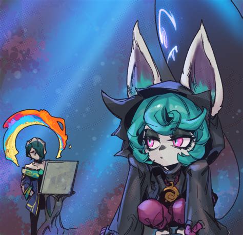 Vex And Hwei League Of Legends Drawn By Phantom Ix Row Danbooru