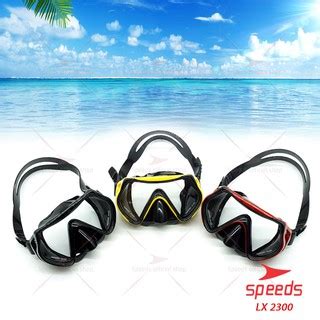 Jual SPEEDS Kacamata Renang Snorkeling PVC Latihan Selam Snorkel Diving
