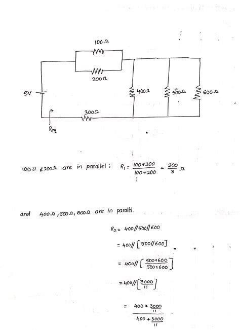 Solved Calculate The Equivalent Resistance REQ Of The Circuit 100