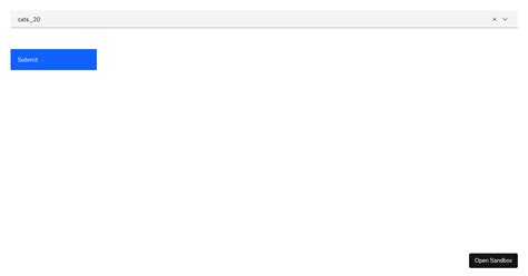 Modal Multiselect Forked Codesandbox