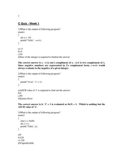 c questions pdf c programming language pointer computer programming