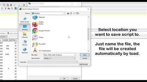 Export Data As Insert Statements Using Toad Export Data As Insert