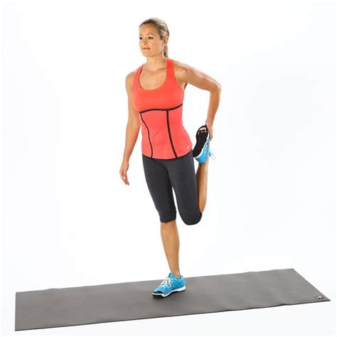 Ejercicios para estirar los cuádriceps Musculación Total