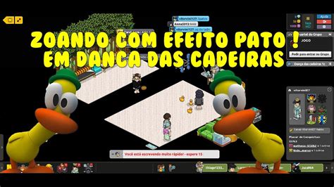 Zoando No Habbo Dan A Das Cadeiras Efeito De Pato Youtube