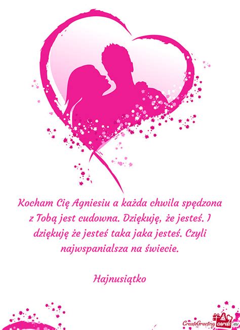 Że lubię CIĘ Darmowe kartki