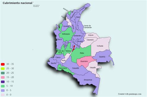 Cubrimiento Nacional Colombia Mapas De Usuario