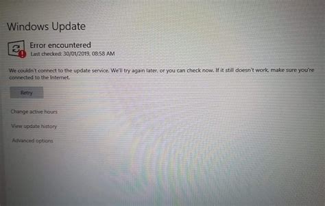 Windows Update Not Working We Couldn T Connect To The Update