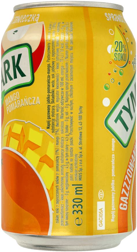 TYMBARK napój gazowany mango pomarańcza 330 ml Drogeria Rossmann pl