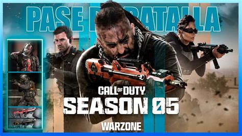 ASÍ ES EL NUEVO PASE DE BATALLA Temporada 5 Warzone YouTube