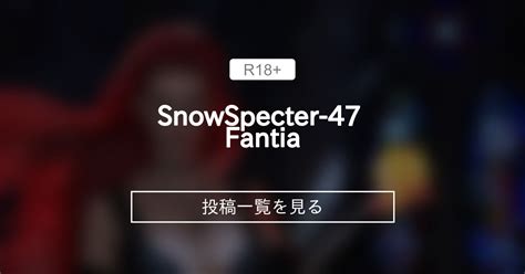 Snowspecter Fantia Snowspecter Fantia