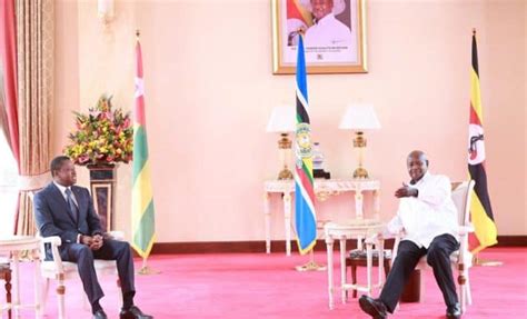 Le chef de lEtat Faure Gnassingbé en visite officielle en Ouganda