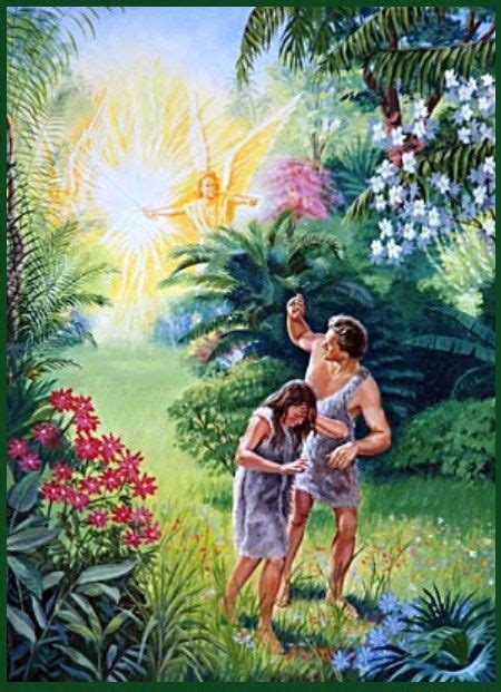 The Garden Of Eden Genesis 2 And 3 Huerto Del Eden Jardin Del Eden