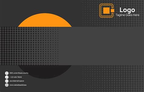 Un Cartel Negro Y Naranja Con La Palabra Cabot Vector Premium
