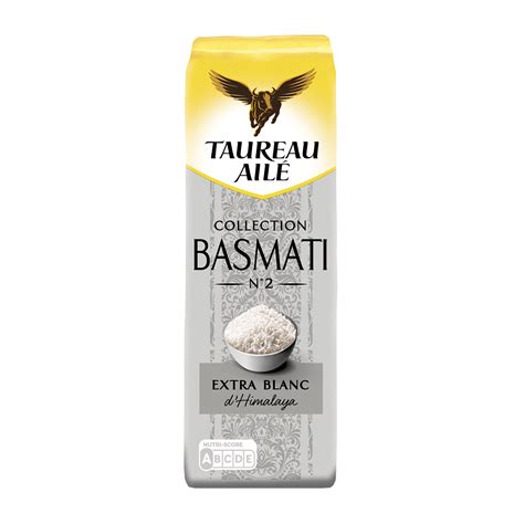 Le riz basmati extra blanc dHimalaya Taureau Ailé