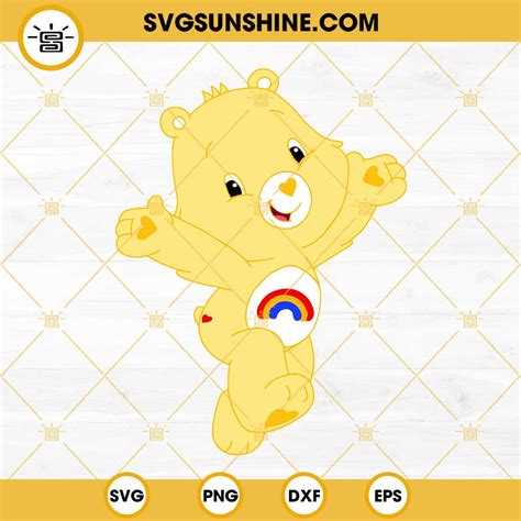 Care Bear SVG DXF EPS PNG Cricut Silhouette Clipart