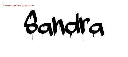 Graffiti Name Tattoo Designs Sandra Free Lettering Free Name Designs