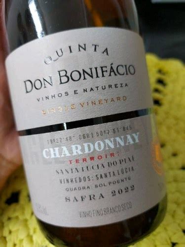 Quinta Don Bonifacio Terroir Single Vineyard Chardonnay Vivino US
