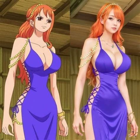 Inteligência Artificial Recria Nami de One Piece em Visual Realista e