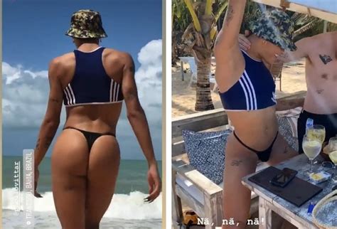 Pabllo Vittar Sensualiza De Fio Dental Em Trancoso Celebridades Glamour