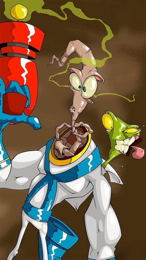 Earthworm Jim Mobile Phone Art HD Phone Wallpaper Pxfuel