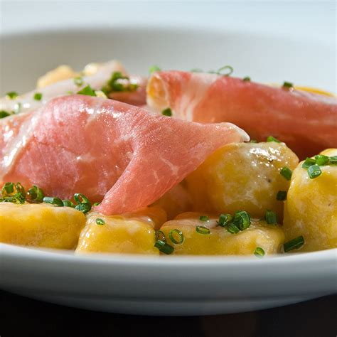 Recette Gnocchi à la crème au jambon cru facile rapide