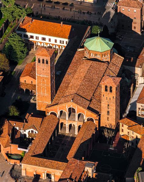 Romaanse kunst Basiliek Sant Ambrogio Milaan Italië Eind 11e