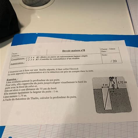 Devoir Maison Maths 3eme Correction Ventana Blog