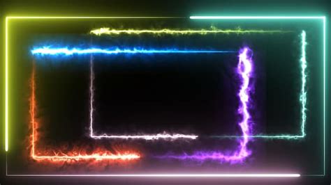 Drawing Illustration Neon Blue Purple Stream Overlay Stream Webcam