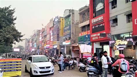 A View Of Model Town Extension Market Ludhiana Punjab YouTube