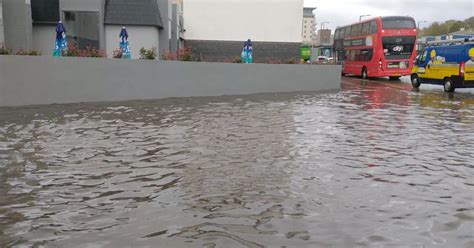 Plymouth Floods As Torrential Rain Batters City Updates Plymouth Live