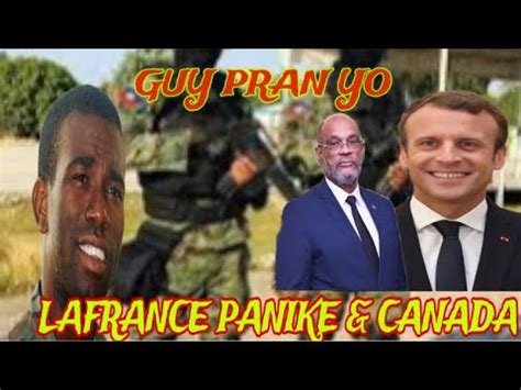 19 JANV GUY PHILIPPE LAGE INTERNATIONAL LA NAN KOURI LAFRANCE CANADA