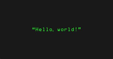 hello world computer programming reference programming sticker teepublic