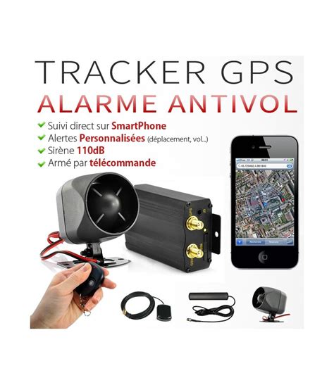 Traceur Gps Voiture Alarme Anti Vol