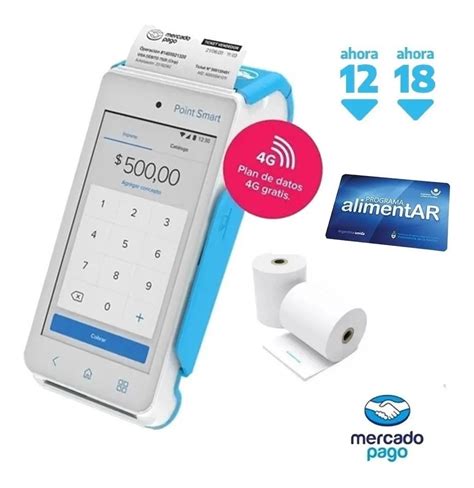 Mercado Pago Point Smart Lector De Tarjetas Y Qr 4g Wifi JUVENCIA