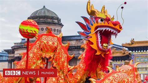 Año Nuevo chino qué significa el símbolo del dragón de madera BBC